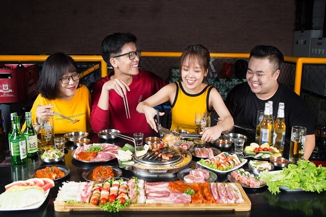 Buk Buk - Buffet lẩu nướng đường phố kiểu Hàn có gì đặc biệt?